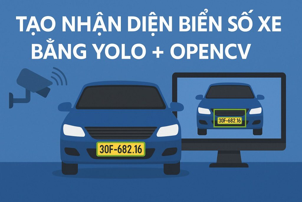 Tạo nhận diện biển số xe bằng YOLO + OpenCV